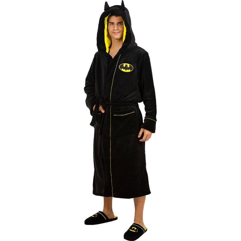 Bata polar Batman adulto | Licencia oficial DC