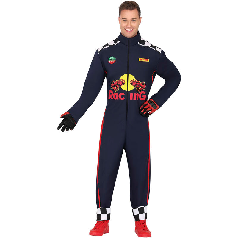 Disfraz Piloto Formula racing para Hombre |【Envío en 24h】
