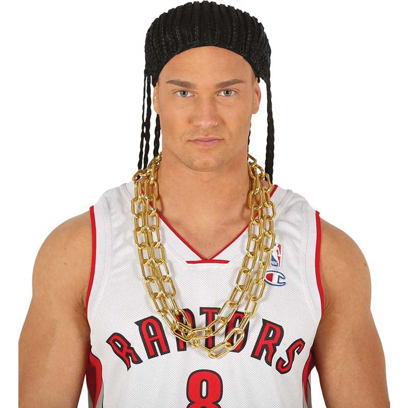 Cadena Rapero Oro para disfrazarse |【Envío en 24h】
