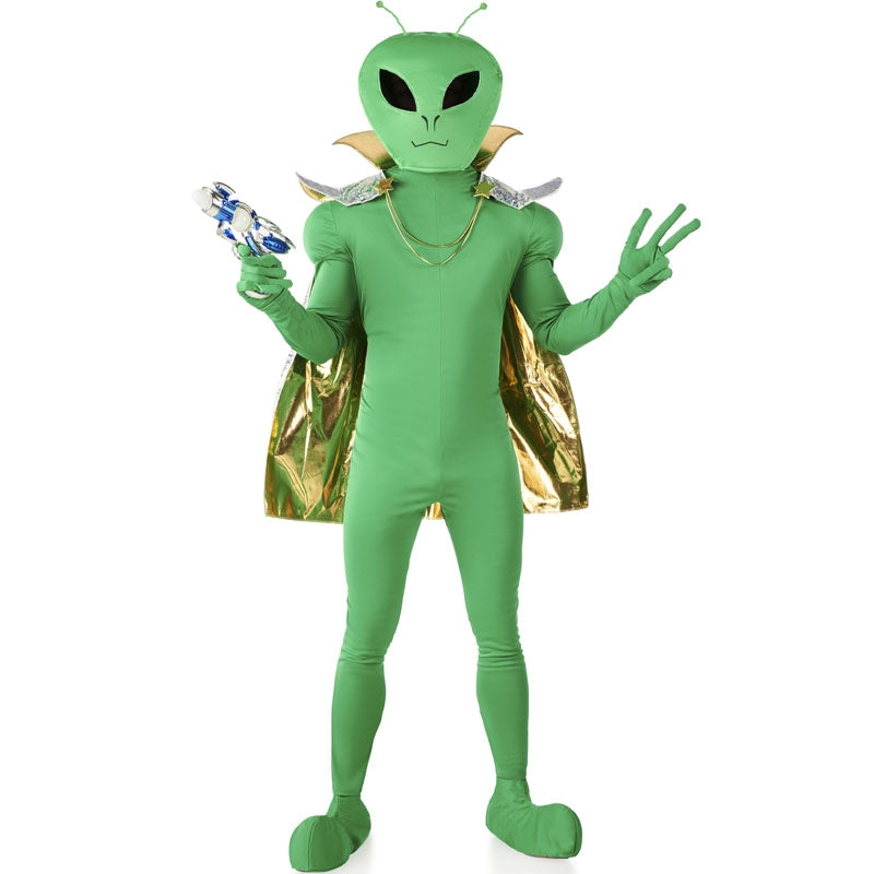 Disfraz Alien con capa para Hombre |【Envío en 24h】