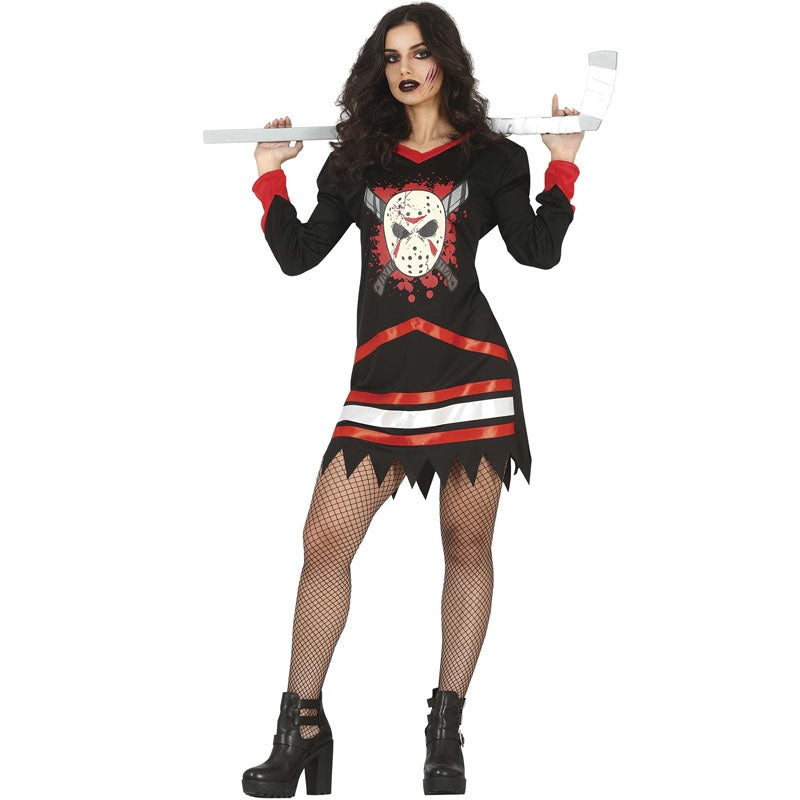 Disfraz asesina Jason Voorhees para Mujer |【Envío Halloween en 24h】