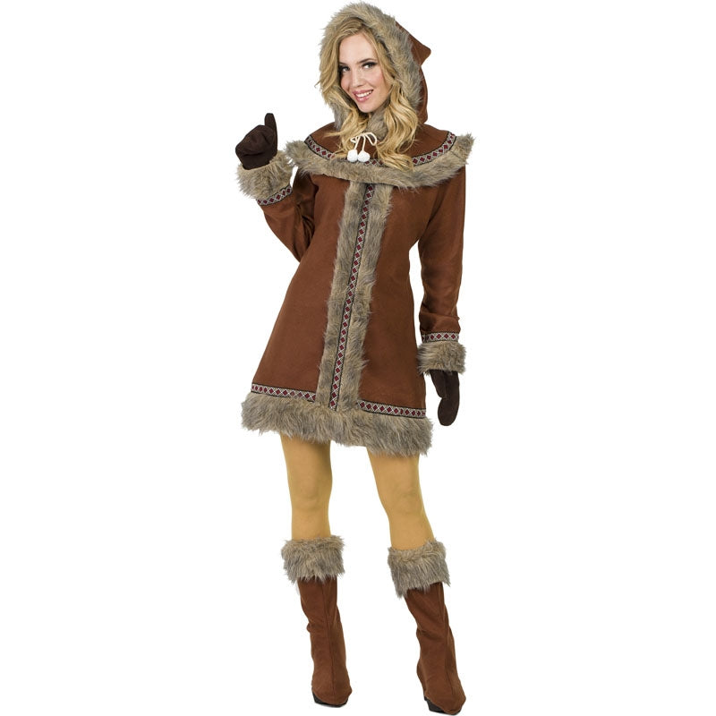 Disfraz Esquimal Yupik para Mujer【Envío en 24h】
