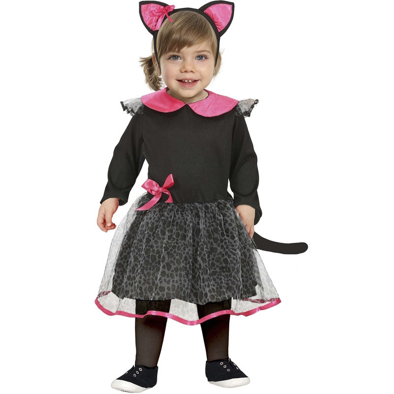 Disfraz Gata rosa con tutú para Bebé |【Envío en 24h】