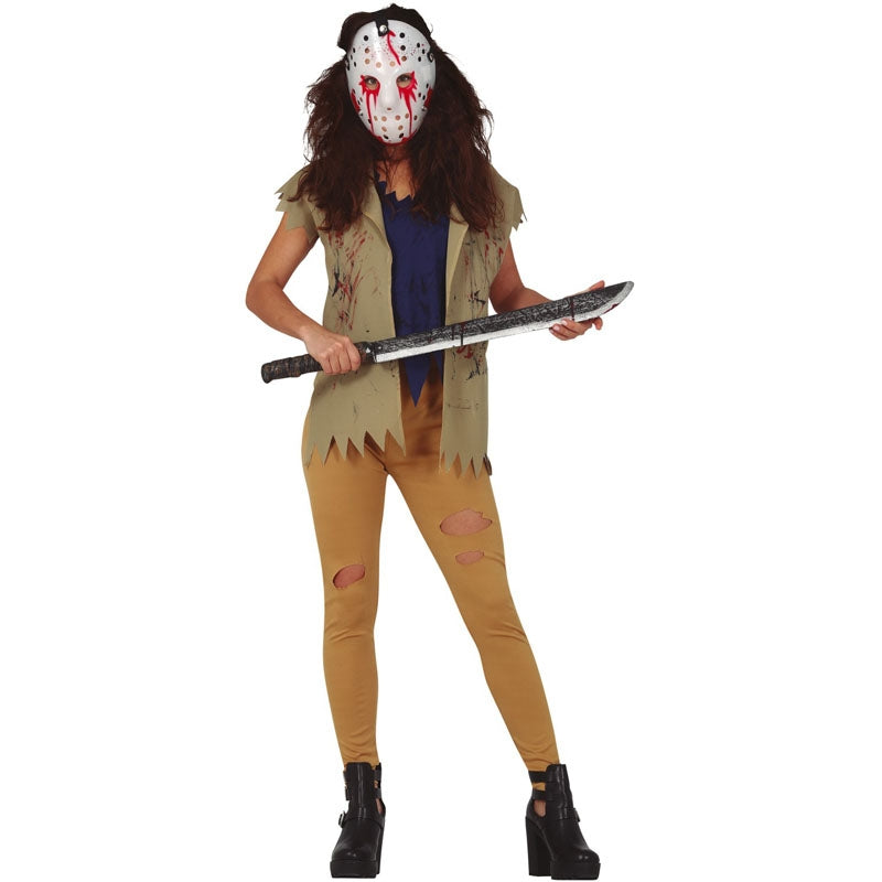 Disfraz Jason para Mujer |【Envío Halloween en 24h】