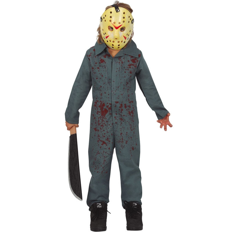Disfraz de Jason para Niño |【Envío Halloween en 24h】
