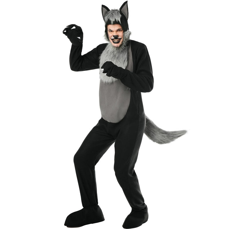 Disfraz Lobo ibérico para Hombre |【Envío en 24h】