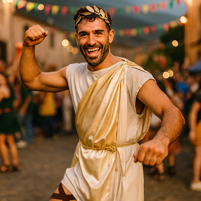 Disfraces de Romanos y Romanas | Gladiadores, Diosas y Tallas Grandes