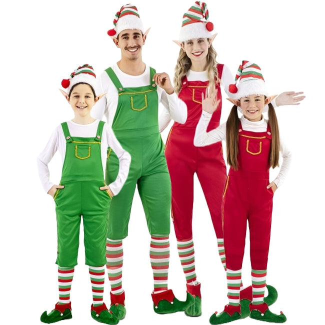 Familia Elfos de Santa Claus - Disfraces para grupos online