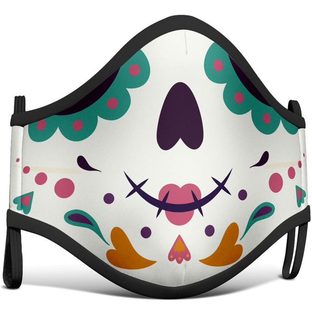 Mascarilla de Catrina Cartoon infantil personalizada [Compra online]
