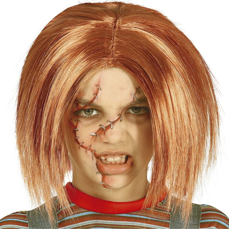Comprar Peluca de Chucky infantil para Halloween |【Envío en 24h】