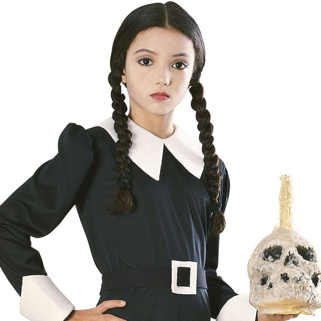 Comprar Peluca Niña de Familia Tétrica infantil para Halloween |【Envío ...